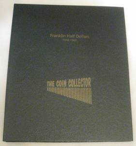 the coin collector album franklin half dollars 1948-1963