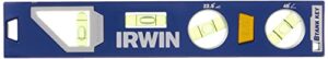 irwin tools 250 magnetic torpedo, 9-inch (1794153),blue