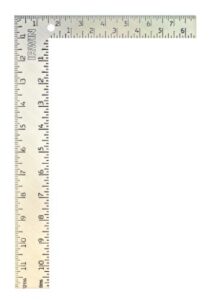 irwin tools carpenter square, steel, 8-inch by 12-inch (1794462) , silver