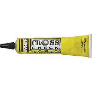 tamperproof tube marker, yellow