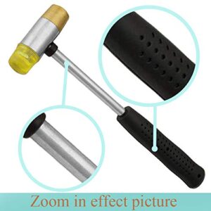 Gunsmithing Hammer with 4 Tips, Gunsmithing tools For Jewelry, Wood, Gunsmithing & Furniture Assembly – Robust & Non-Slip Steel Handle