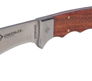 Greenlee Fixed Blade Knife, Hawk Bill, 10.8 In, Brwn