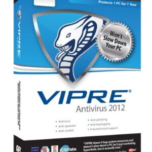 GFI Software VIPRE AV 2012 - 1PC 1 Year [Old Version]