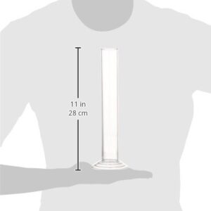 Hydrometer test jar 10 " plastic