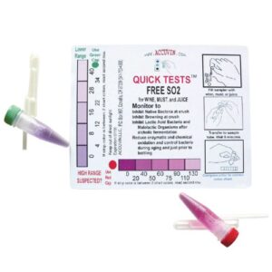 accuvin free so2 test kit