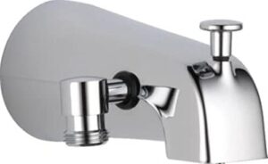 delta faucet u1072-pk diverter tub spout, chrome,0.5