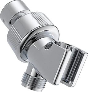 delta faucet u3401-pk adjustable shower arm mount, chrome, 0.5