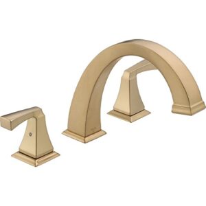 delta faucet t2751-cz, 9.06 x 16.00 x 9.06 inches, champagne bronze