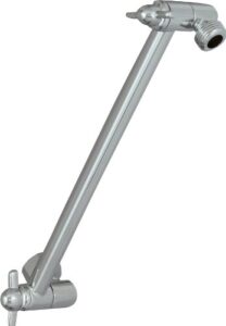 delta faucet 10-inch adjustable extension shower arm for shower heads, chrome ua902-pk