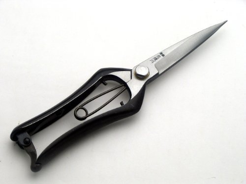 HONMAMON “HANAKUMAGAWA” Japanese Bud-Cutting Shears 230mm(ABT 9.1") for Bonsai, Double Edge