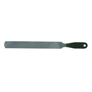 crescent nicholson 8" rectangular double/single cut axe file - carded - 06706n