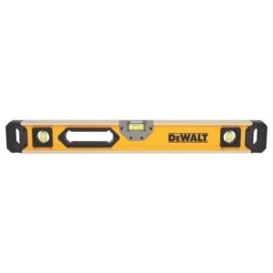 DEWALT DWHT4302524 inch Magnetic Box Beam Level, yellow/black, full size