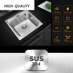 Wells Stainless Steel Single Bowl Topmount Kitchen Sink 1515-6