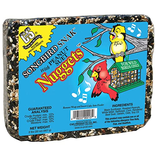 C&S Wild Bird Songbird Snak, 2lbs (Pack of 6)