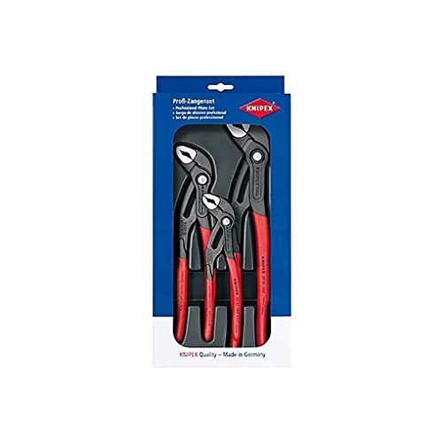 Knipex 00 20 09 V02 "Cobra" Pliers Set (3 Piece)