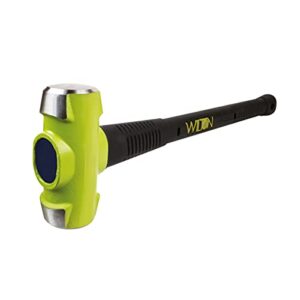 wilton b.a.s.h 24" soft face sledge hammer, 6 lb head (40624)