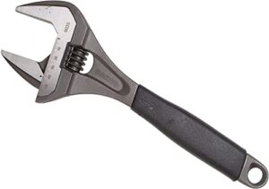 bahco 9035 r us ergo x-wide adjustable wrench, 12-inch, black , gray