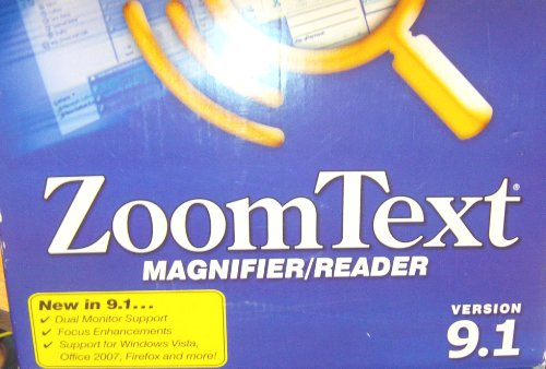 Zoom Text Magnifier Reader Version 9.1 International Version