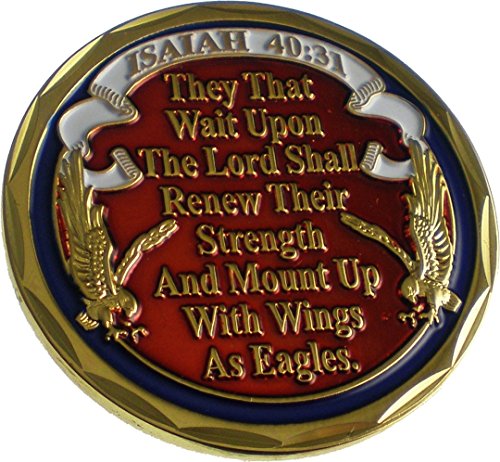 NEW "Mount Up With Wings As Eagles" Challenge Coin