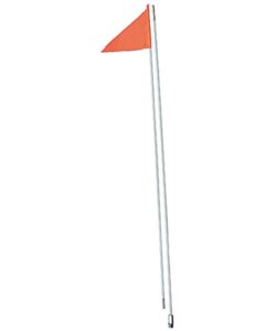 fly racing straight mount safety flag #6a