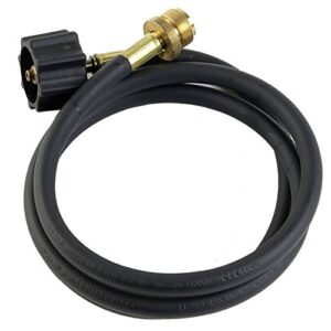 hiland hlds032-adh 10' propane tank adap ter hose, black