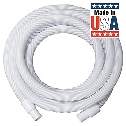 Poolmaster 32227 Above-Ground Swimming Pool Vacuum Hose, 1-1/4-Inch x 27-Feet, Neutral