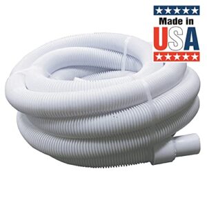 Poolmaster 32227 Above-Ground Swimming Pool Vacuum Hose, 1-1/4-Inch x 27-Feet, Neutral