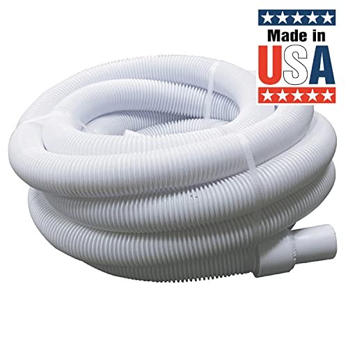 Poolmaster 32227 Above-Ground Swimming Pool Vacuum Hose, 1-1/4-Inch x 27-Feet, Neutral