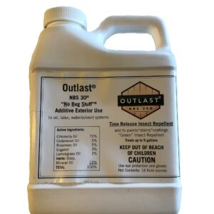 Outlast NBS30 - No Bug Stuff Paint Additive - 16 oz Bottle