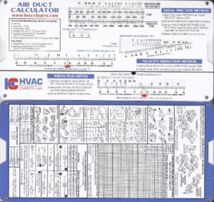 air duct sizing calculator