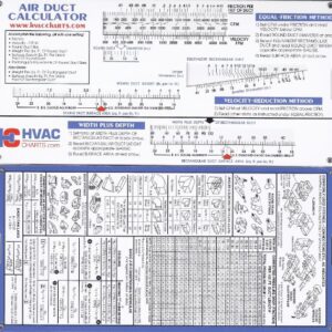 Air Duct Sizing Calculator