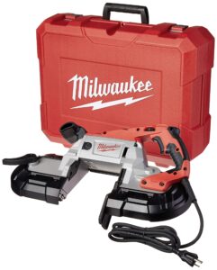 milwaukee 6232-21 deep cut band saw w/case (5619-20)