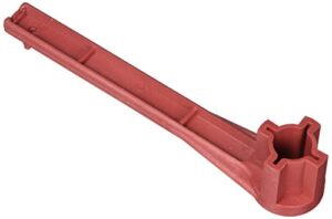 barrel buddy ii: drum wrench nylon (plastic) drum wrench 55 gallon - barrel opener - bung wrench 55 gallon drum - barrel wrench - for barrel bung - gas wrench shut off - 55 gallon drum wrench