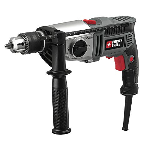 PORTER-CABLE Hammer Drill, 1/2-Inch, 7-Amp, Dual Speed (PC70THD)