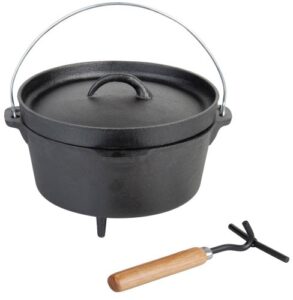 esschert design usa ff117 fire pit dutch oven