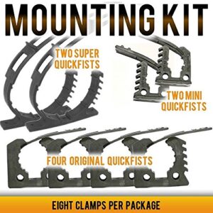 END OF ROAD 8 piece Quick Fist Clamp Mounting Kit - 90010