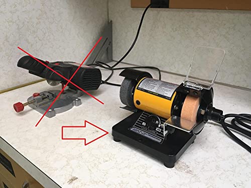 Central Machinery Bench Grinder with Flex Shaft