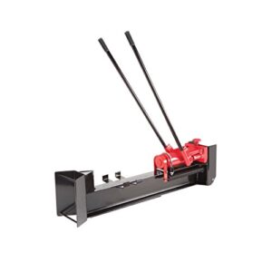 10 ton horizontal log splitter wood cutter manual hydraulic 2 speed wheel