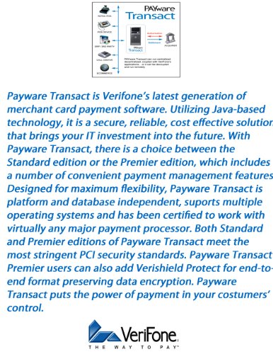 Payware Transact Premier (Includes Store & Forward, Report, Settlement, Terminal and BIN Management)