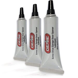 genie screw drive lube – reduce noise with only recommended lubricant garage door openers, 0.25 oz. each (3 pack) -glu-r, 9.00in. x 7.00in. x 0.60in, original version