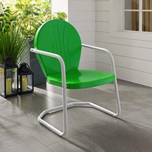 Crosley Furniture Griffith Metal Outdoor Chair - Grasshopper Green