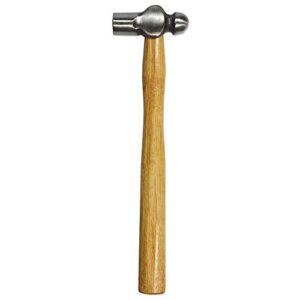 the beadsmith vintaj ball pein hammer, 9.5 inches, 61-millimeter steel head and wood handle, 4-ounce jewelry-making tool