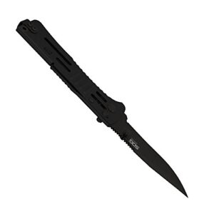 SOG Folding Knife SlimJim Slim Pocket Knife Black