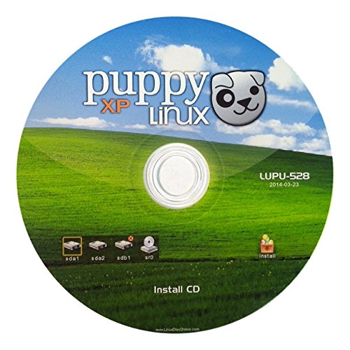 Puppy Linux 5.3.1 Slacko - 2 Disk Set - Linux, Windows, Mac