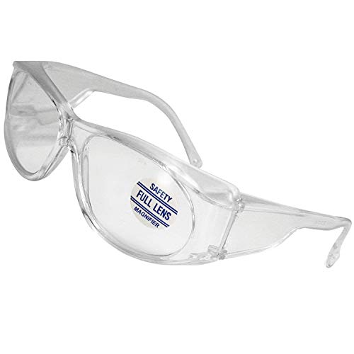 Mag-Safe Full Magnifying Reader Safety Glasses 1.75 Magnifier