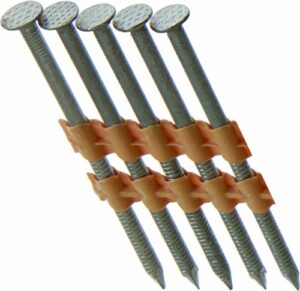 mayfair grip rite prime guard gr408hg1m 21 degree plastic strip round head exterior galvanized collated framing nails, 3" x 0.120"