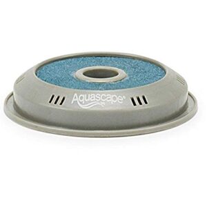 aquascape pond air replacement aeration disc 4-inch 75005, gray