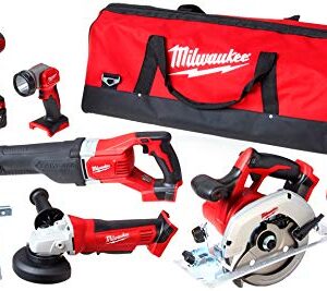 Milwaukee 2696-26 M18 Cordless LITHIUM-ION 6-Tool Combo Kit