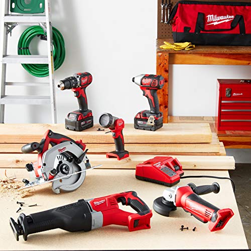 Milwaukee 2696-26 M18 Cordless LITHIUM-ION 6-Tool Combo Kit