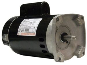 century b2854 1-1/2 hp, 3450 rpm, 8.0/16.0 amps, 1.1 service factor, 56y frame, psc, odp enclosure, square flange pool motor